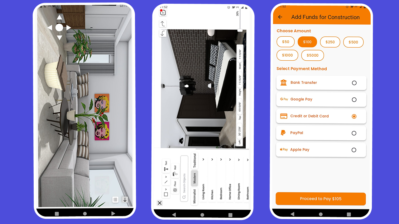 Construction App | Flutter Home Construction App UI Kit | House Design App | Flutter Template by ...